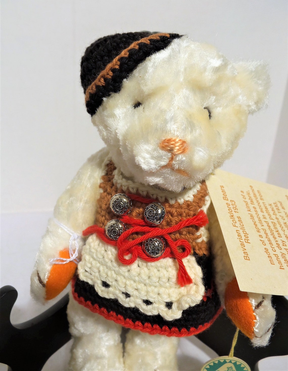 Teddy Bear Hermann Folklore Limited Edition Bavarian Bear | Etsy