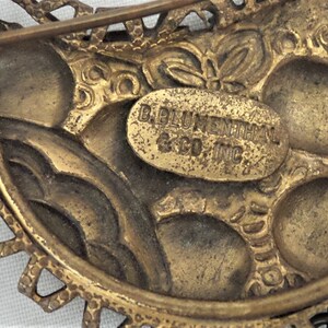 Brooch Artist Signed B. Blumenthal Vintage - Etsy