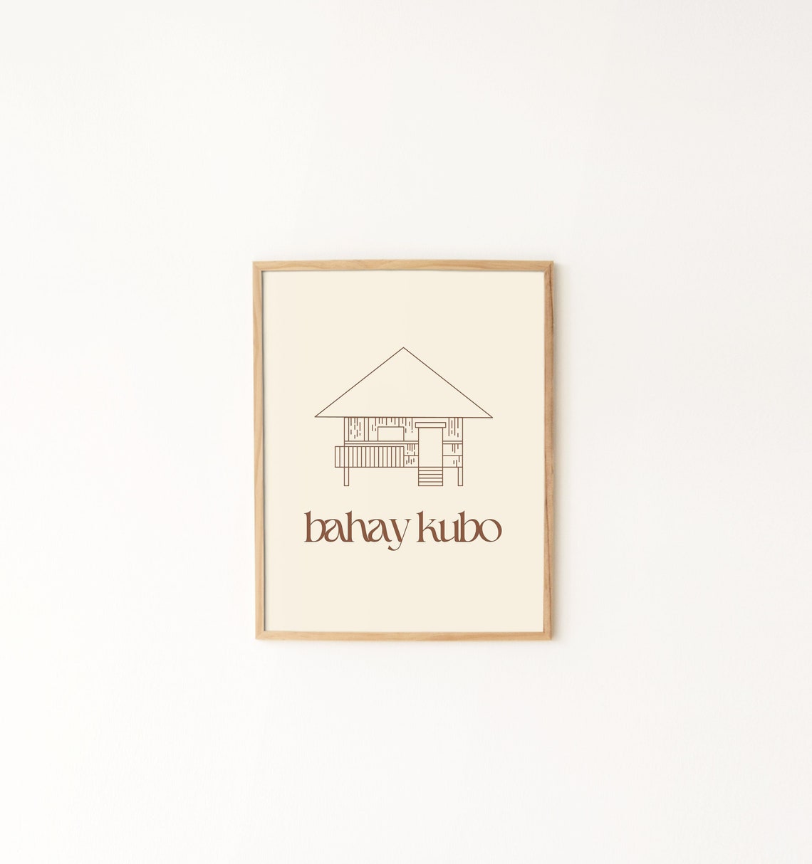 Bahay Kubo Print: Filipino Nursery Decor (digital Download) - Etsy