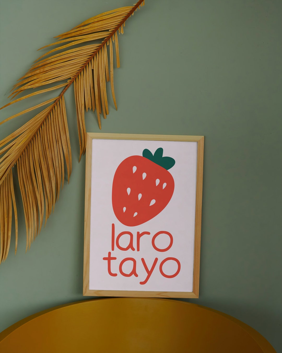 Laro Tayo Filipino Nursery Wall Art Playroom & Toddler Room Decor Baby ...