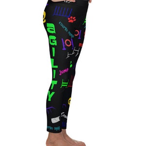 Agility Kid's and Toddler Leggings Dog Agility Clothing - Etsy