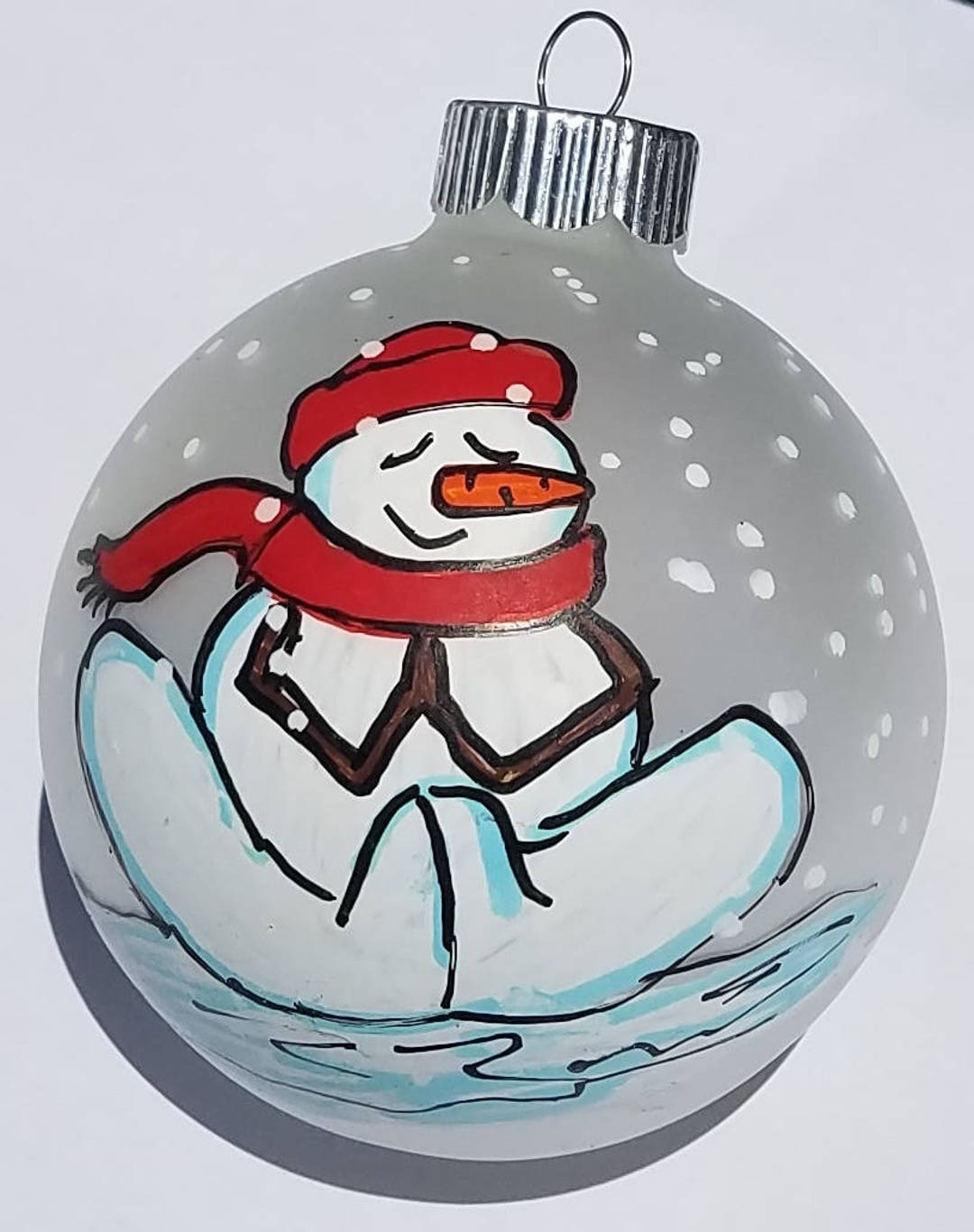 Yoga Christmas Ornament - Lotus Position Ornament - Personalized Yoga ...