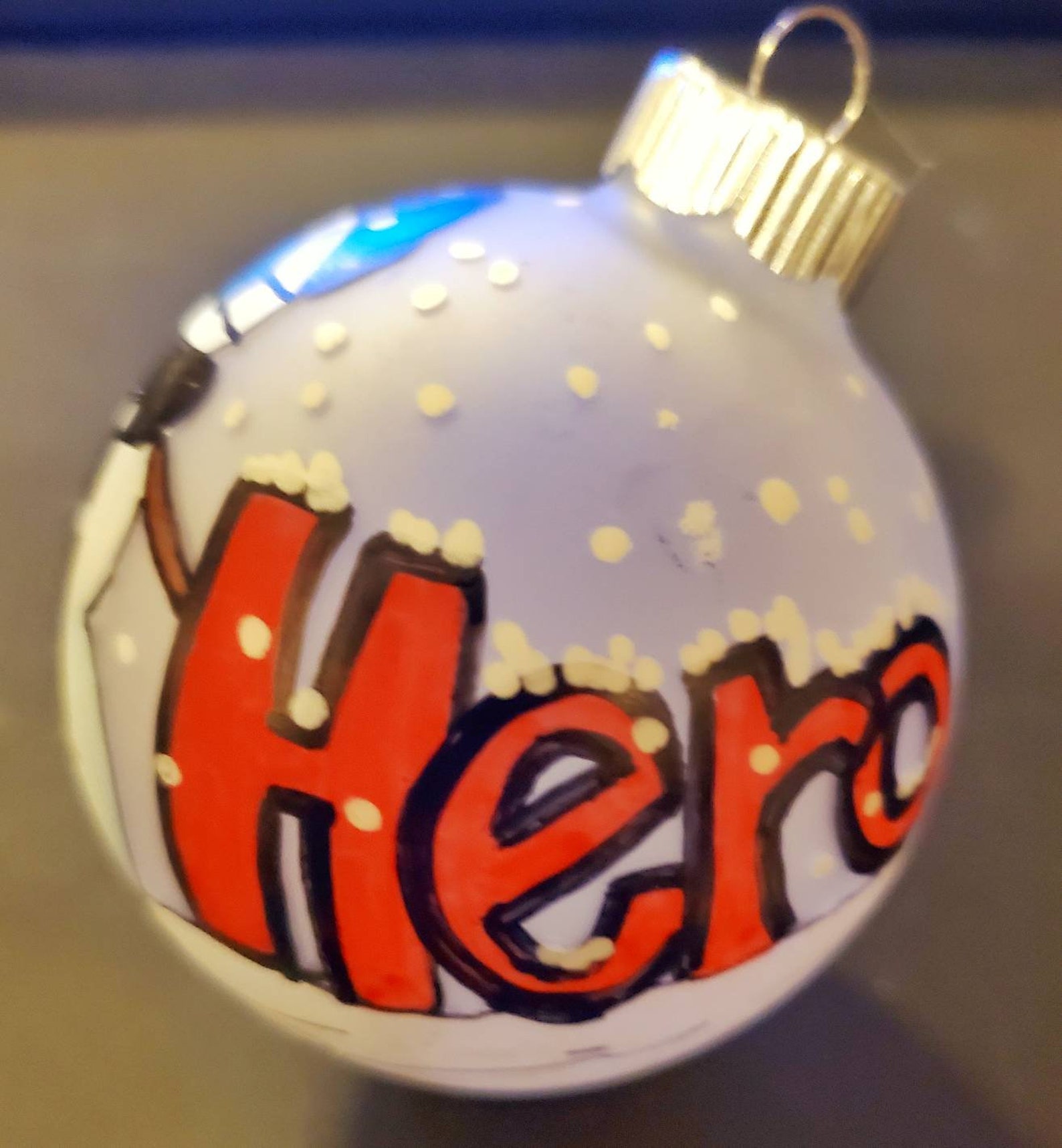 Hero Ornament Personalized Frontline Hero Custom Ornament - Etsy
