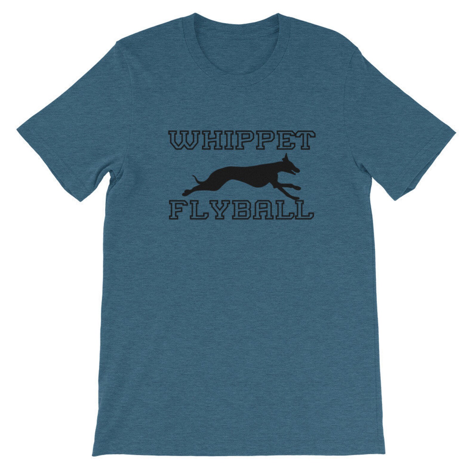 Whippet T-shirt Flyball Tshirt Flyball T-shirt Whippet - Etsy