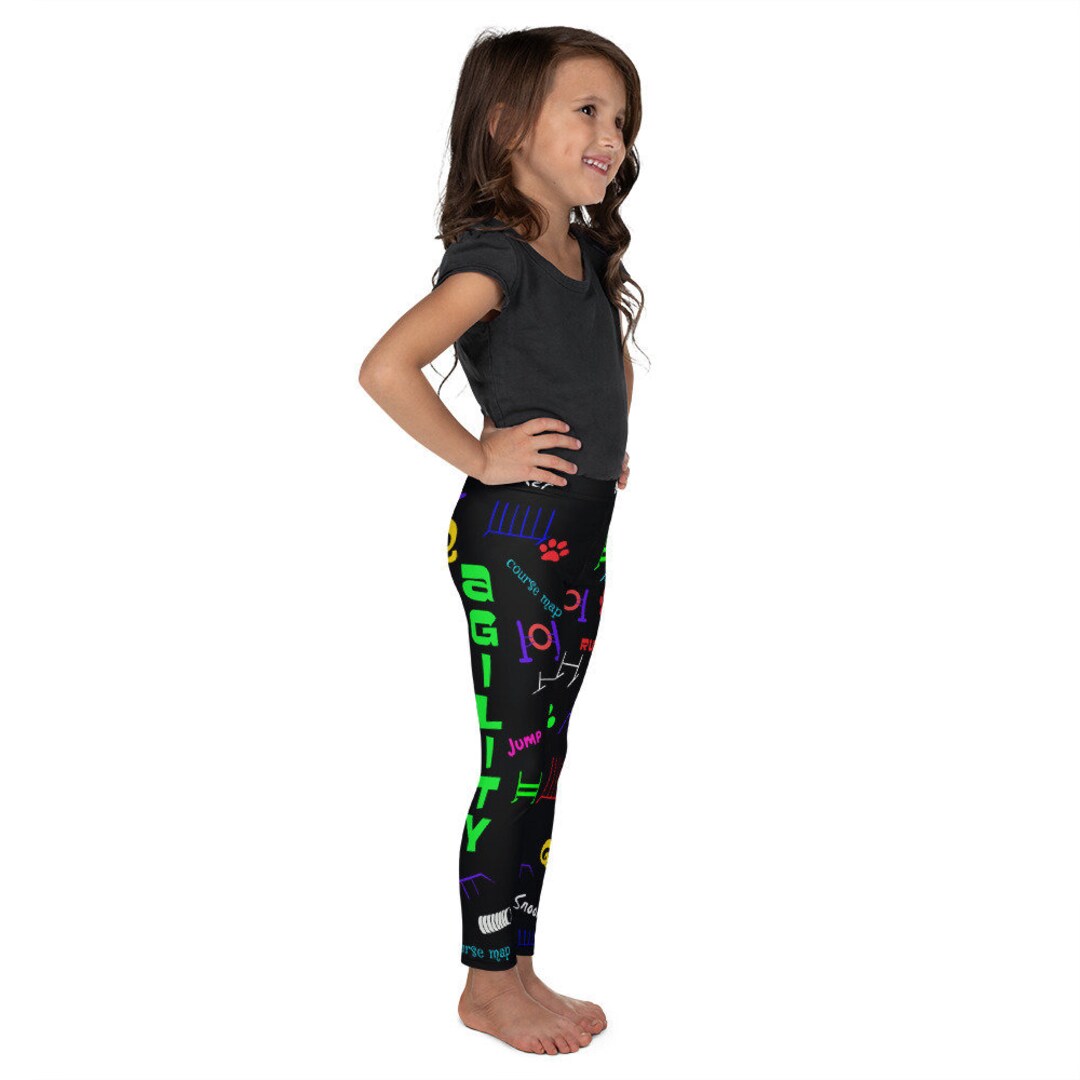 Agility Kid's and Toddler Leggings Dog Agility Clothing - Etsy