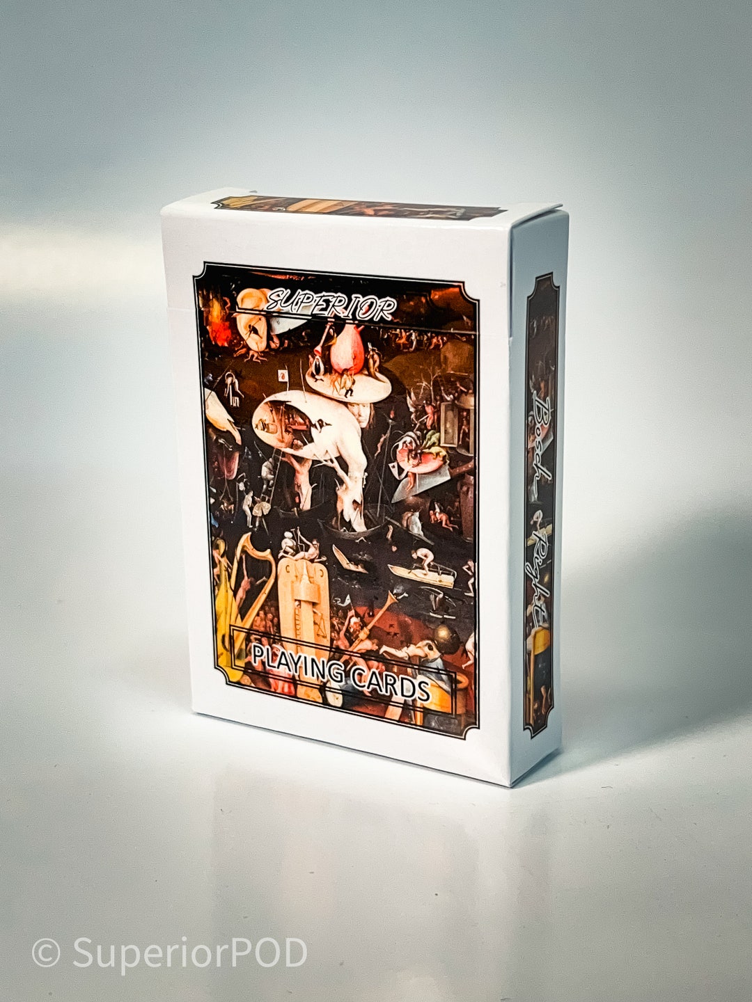 Bosch Garden of Earthly Delights Playing Cards RIGHT, Poker Cards, Card ...