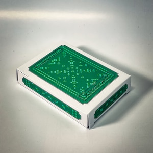 Modern 8-BIT Green and Blue Playing Cards Retro Pixel, Traditional ...