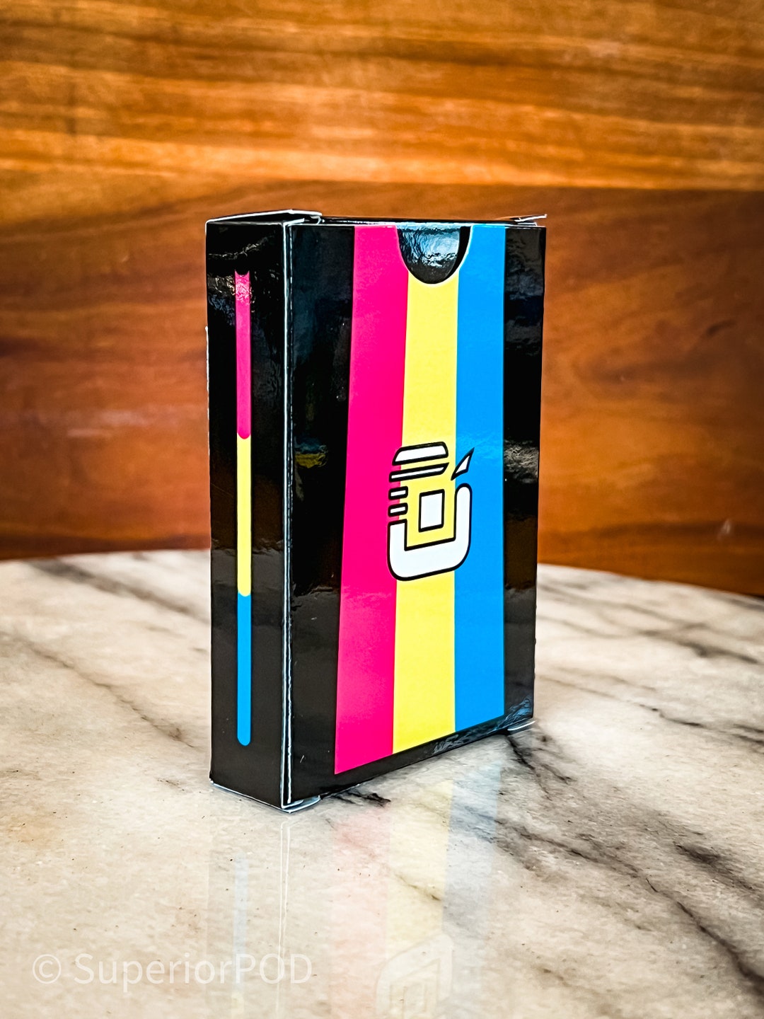 SPOD PREMIER Premium Geometric Traditional Poker Cards, Superior POD ...