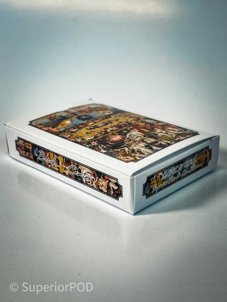 Bosch Garden of Earthly Delights Playing Cards CENTER, Poker Cards ...