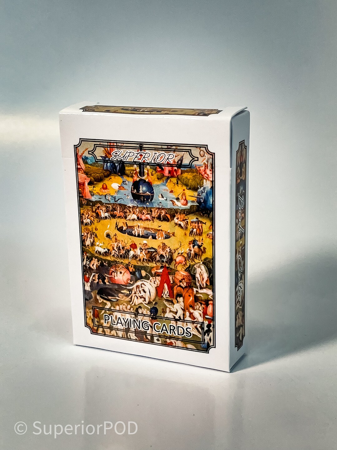 Bosch Garden of Earthly Delights Playing Cards CENTER, Poker Cards ...