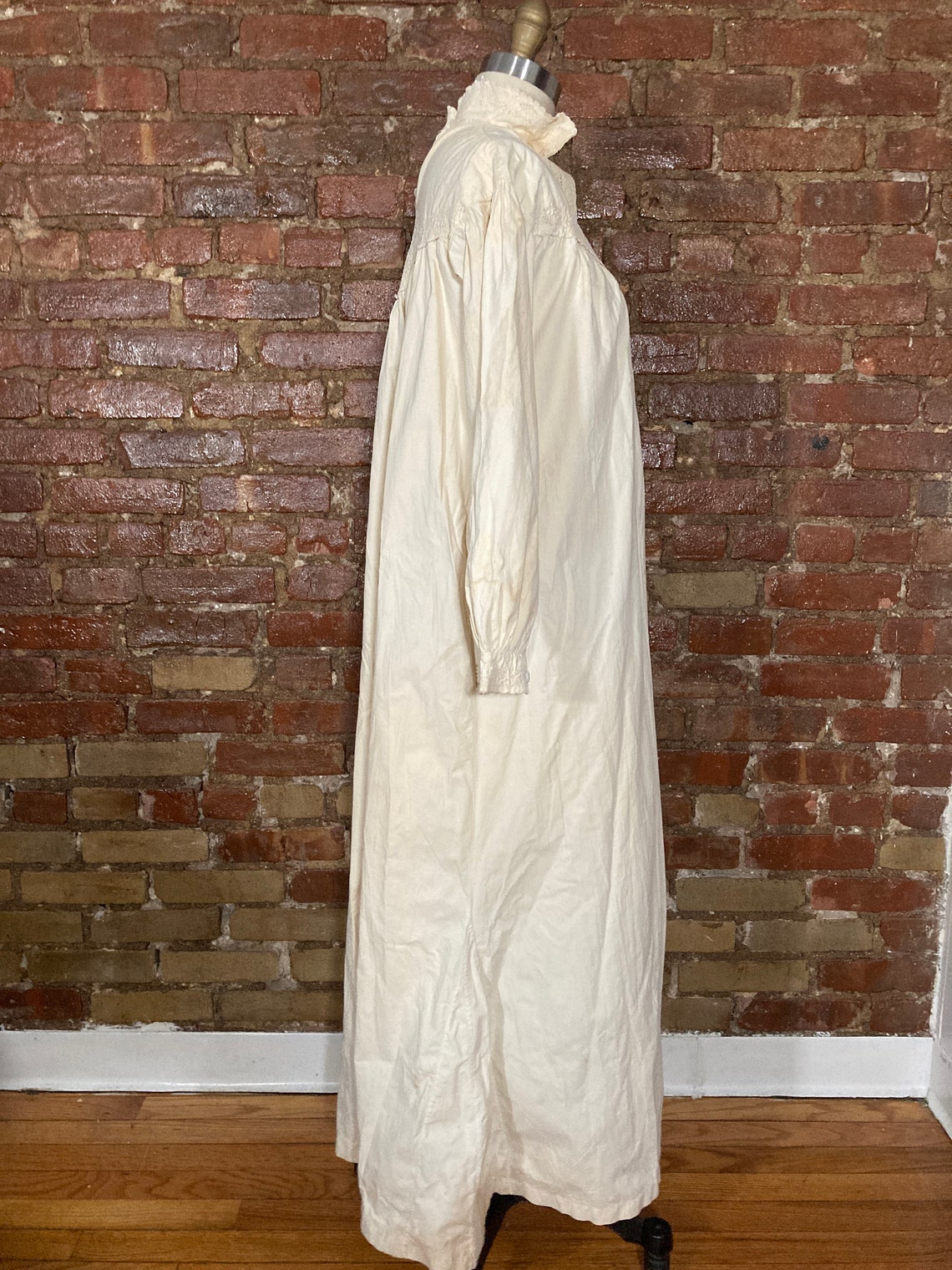 Antique Victorian Smock Nightgown - Etsy