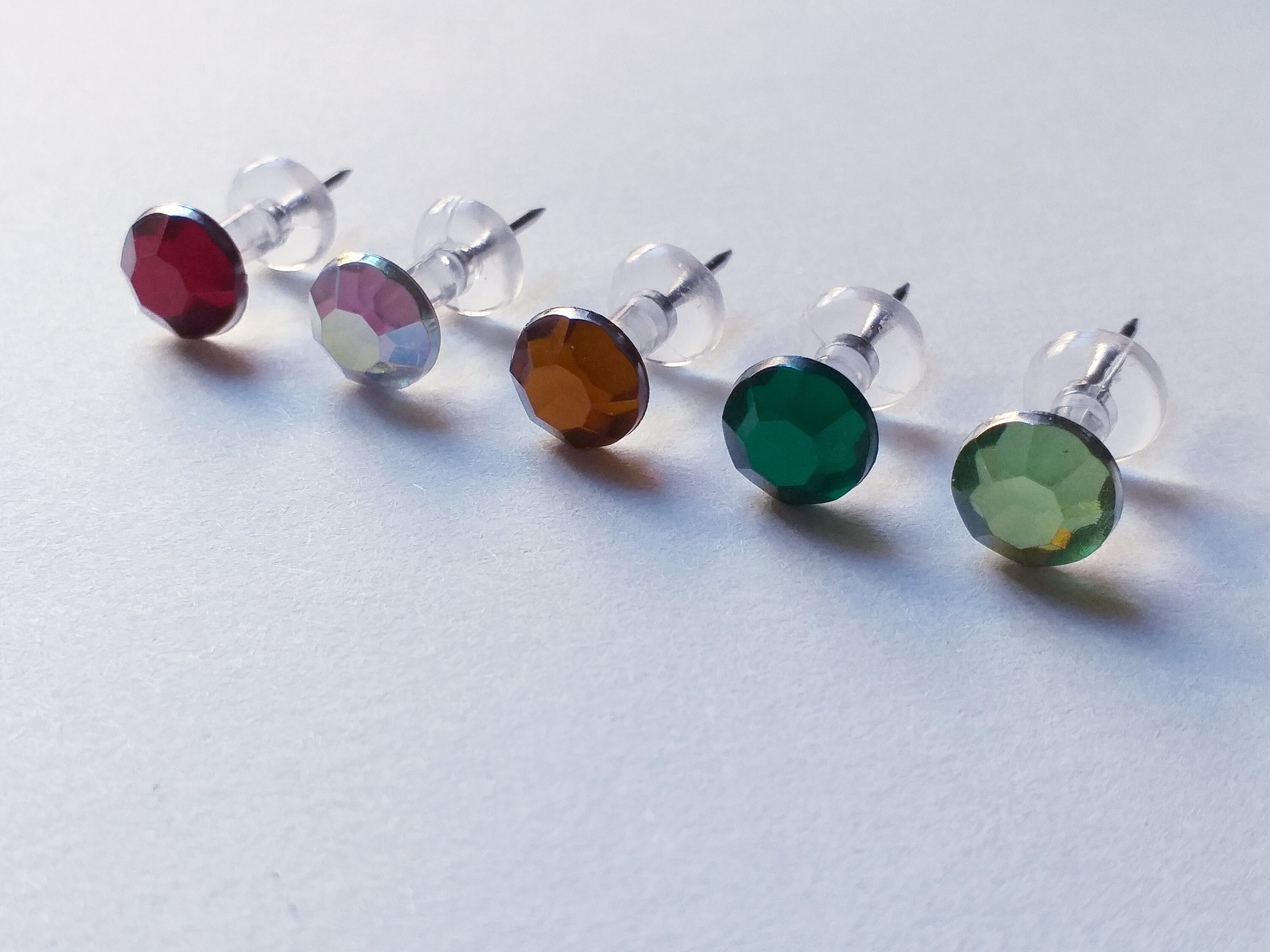 Red Push Pin Brown Push Pin Silver Push Pin Green Push Pin Clear Push ...