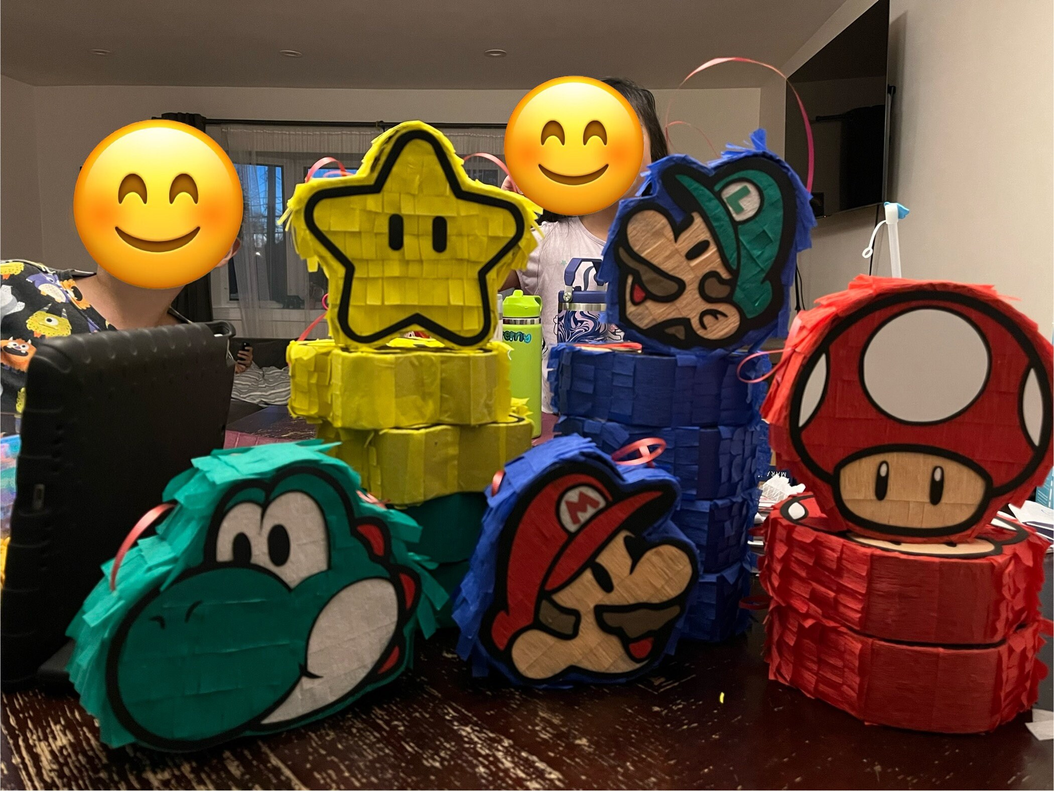 Mini Mario and Company Piñatas - Etsy