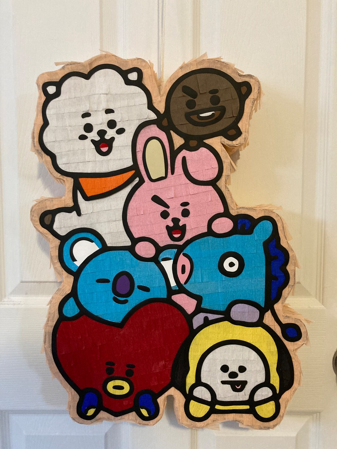BTS BT21 inspirado en Pinata Listo para enviar - Etsy España