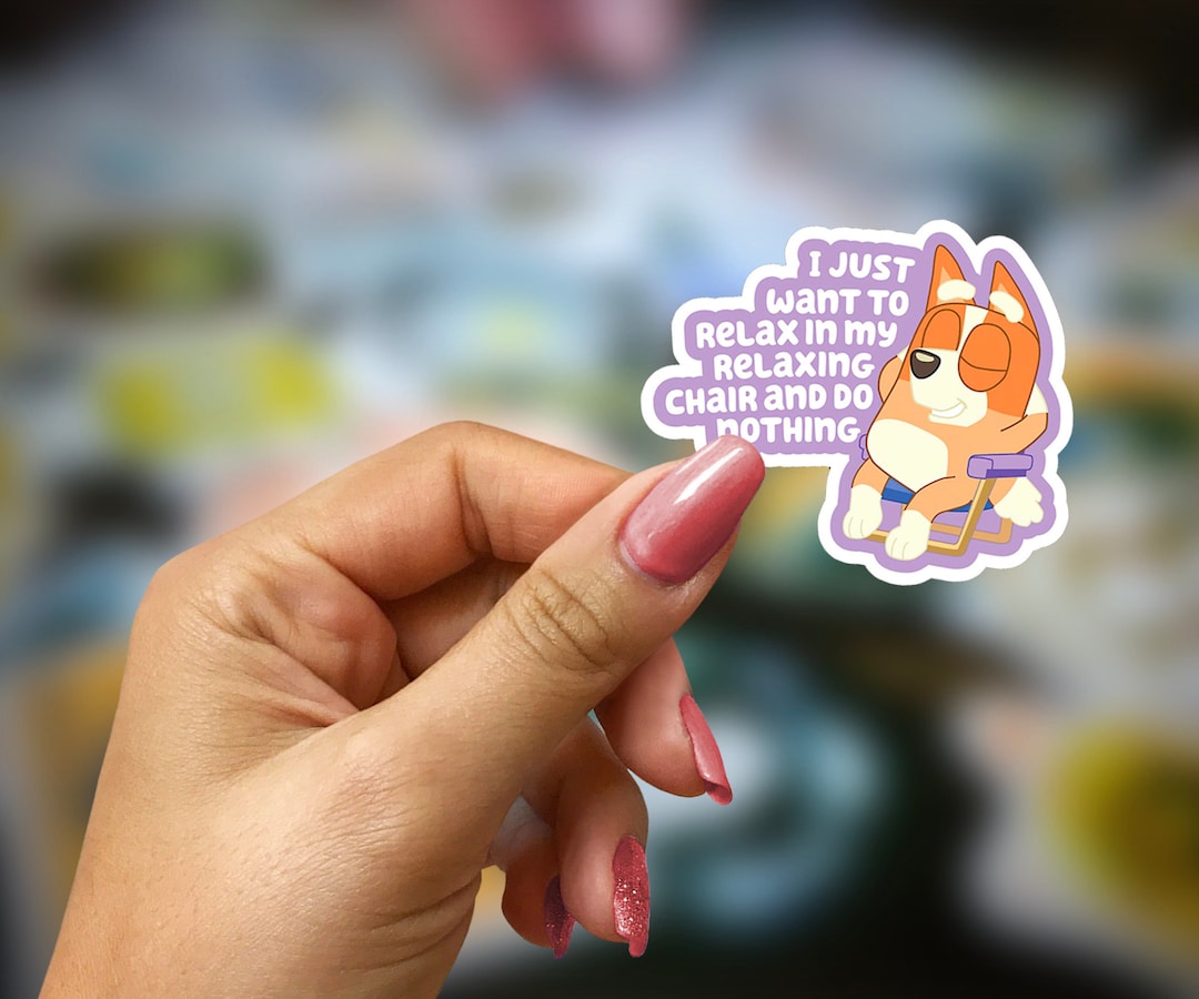 Bluey and Bingo Stickers Bluey Birthday bluey Vinyl - Etsy