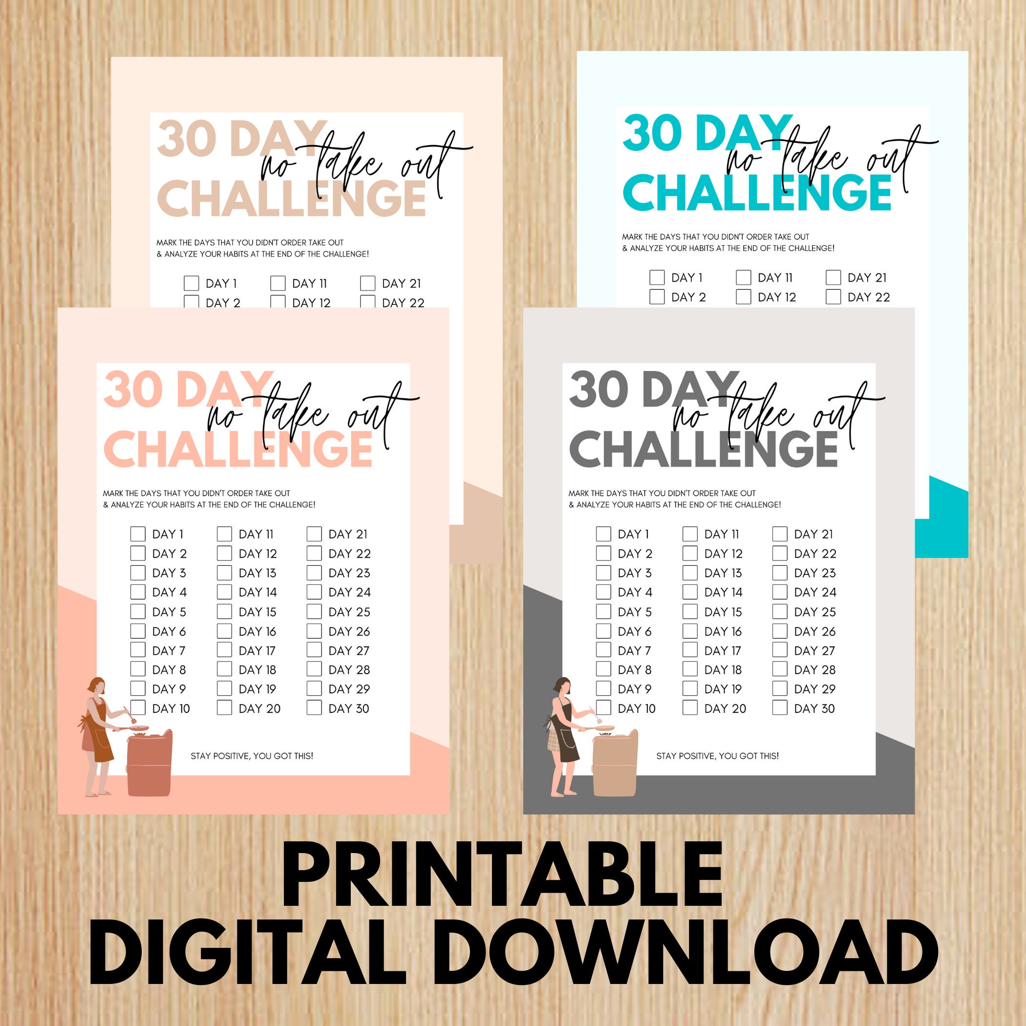 30 Day Challenge | No Take Out | Cook at Home | New Year Challenge ...