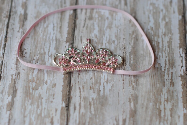 Mini Newborn Tiara Crown Baby Flower Girl Tiara Newborn | Etsy