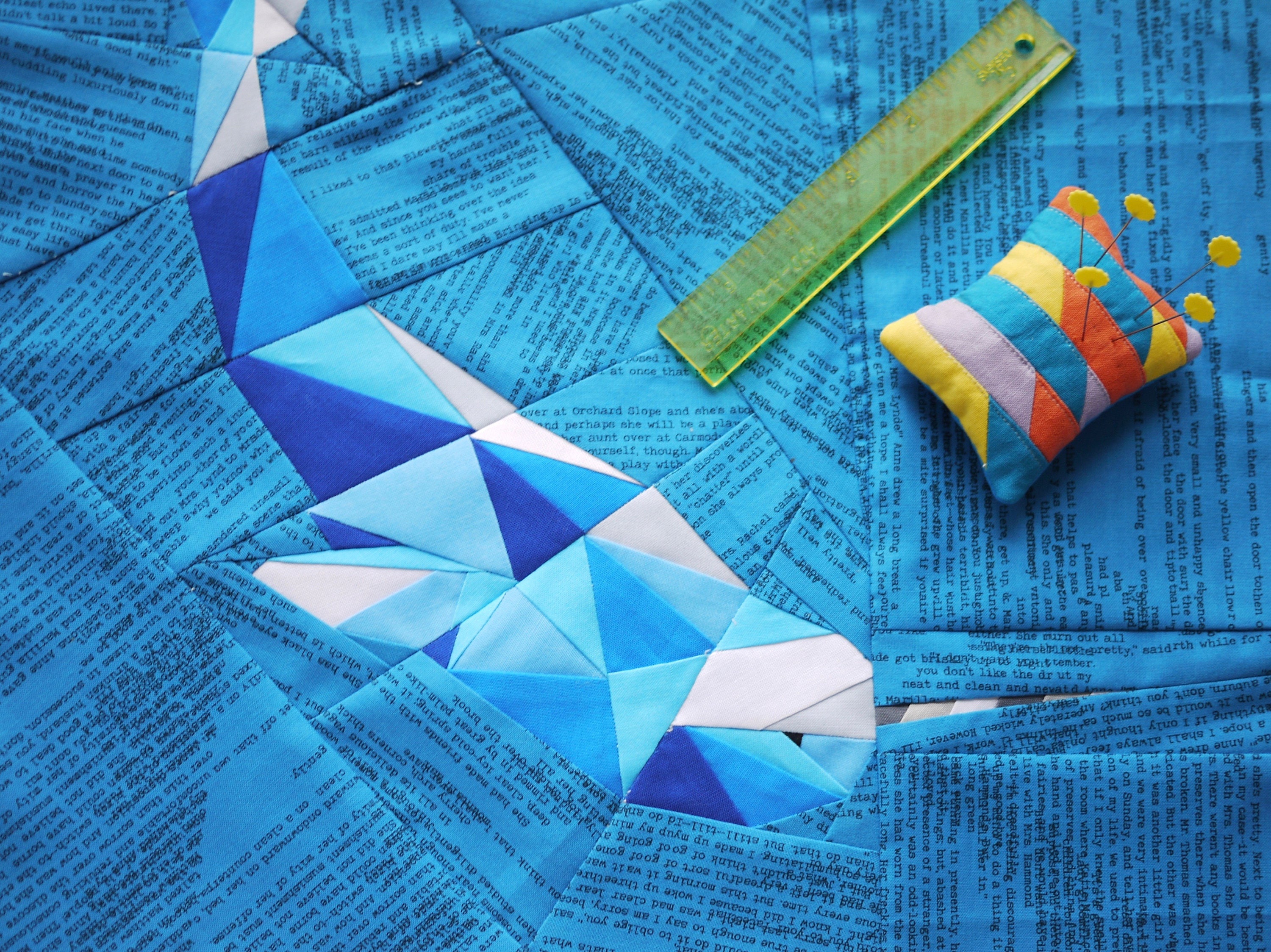 Dancing Narwhal #1 Paper Piecing Pattern With Beluga Option - 16" X 16 ...