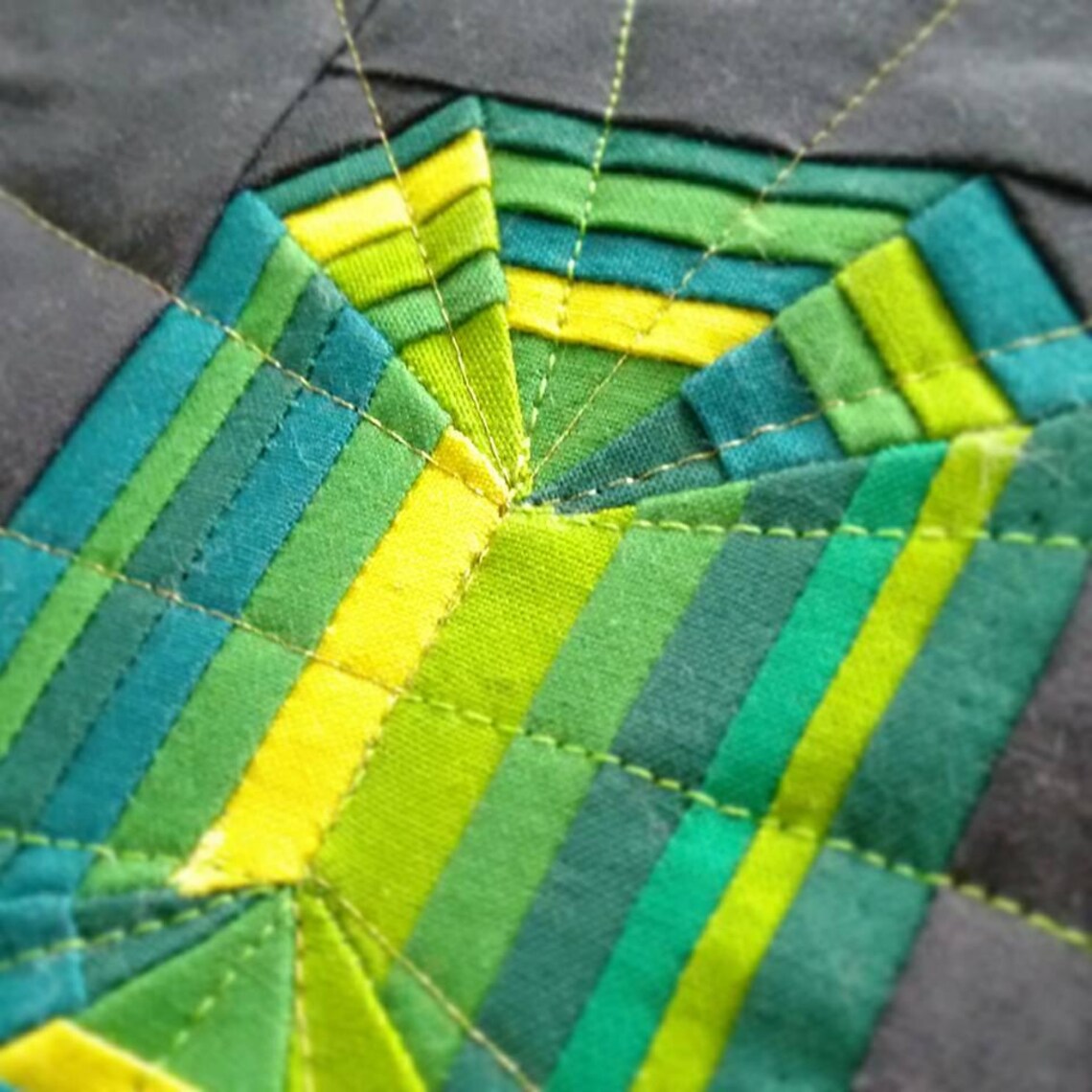 Gemstone Paper Piecing Pattern - Emerald Cut - Jewel Quilting Pattern ...
