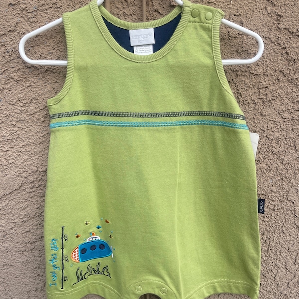 Vintage Sea Romper Etsy