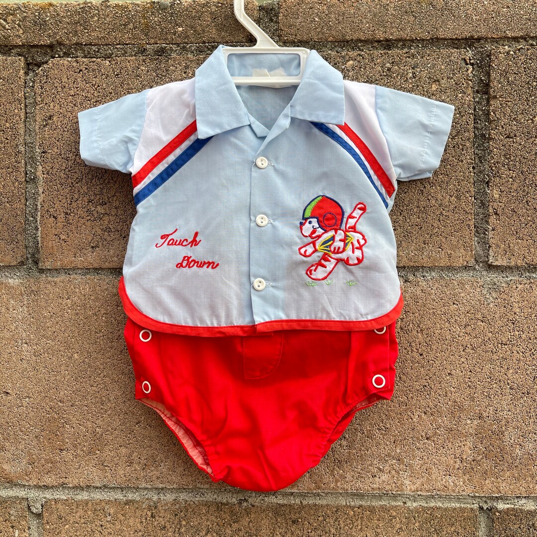 Vintage Outfit Football Tiger Plastic Pants Sz 3/6M - Etsy