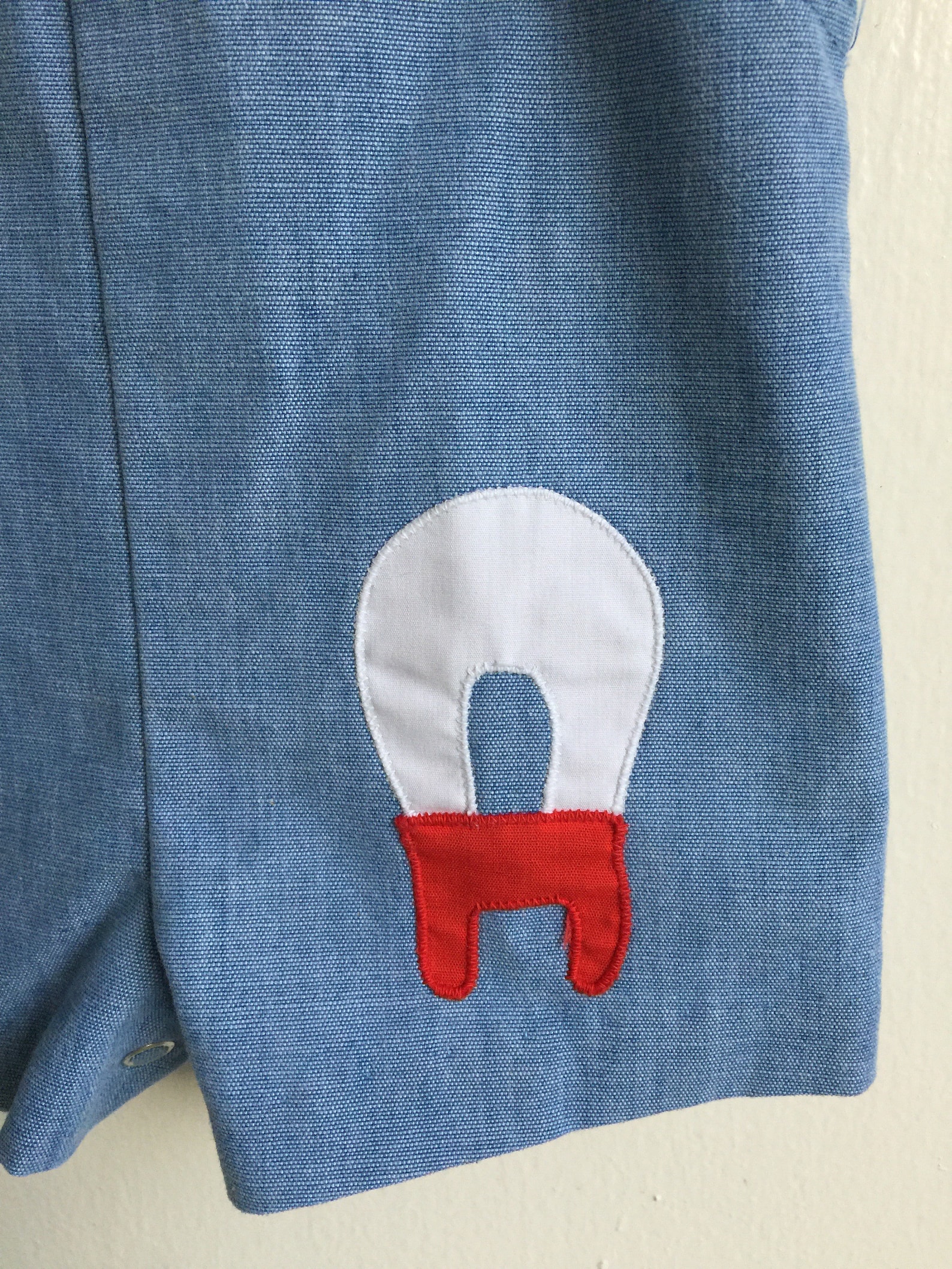 Vintage Covered Wagon Overalls Shorts Sz 0-6M Western - Etsy