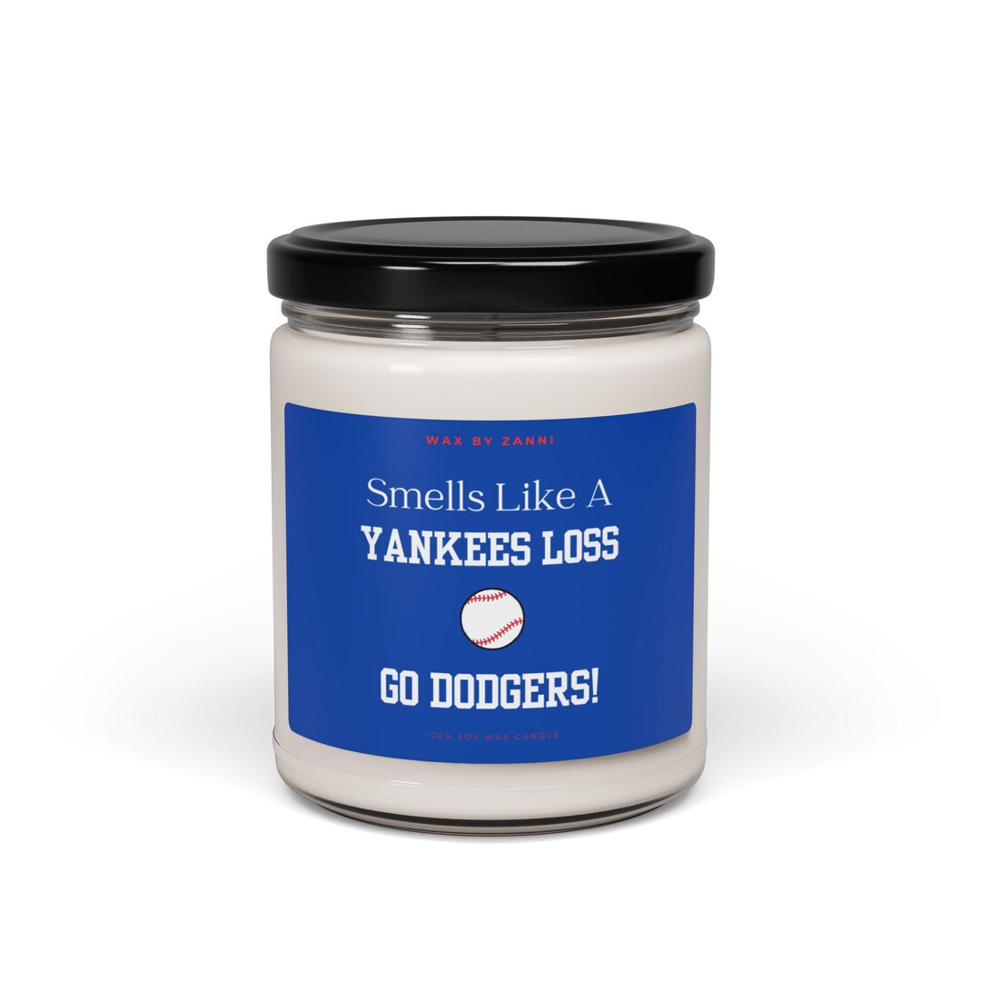 Yankees Loss Scented Soy Candle, Fun Sports Gift, Ideal for Baseball ...