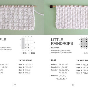 Knit Stitch Pattern E-book for Beginning Knitters by Youtube's Studio ...