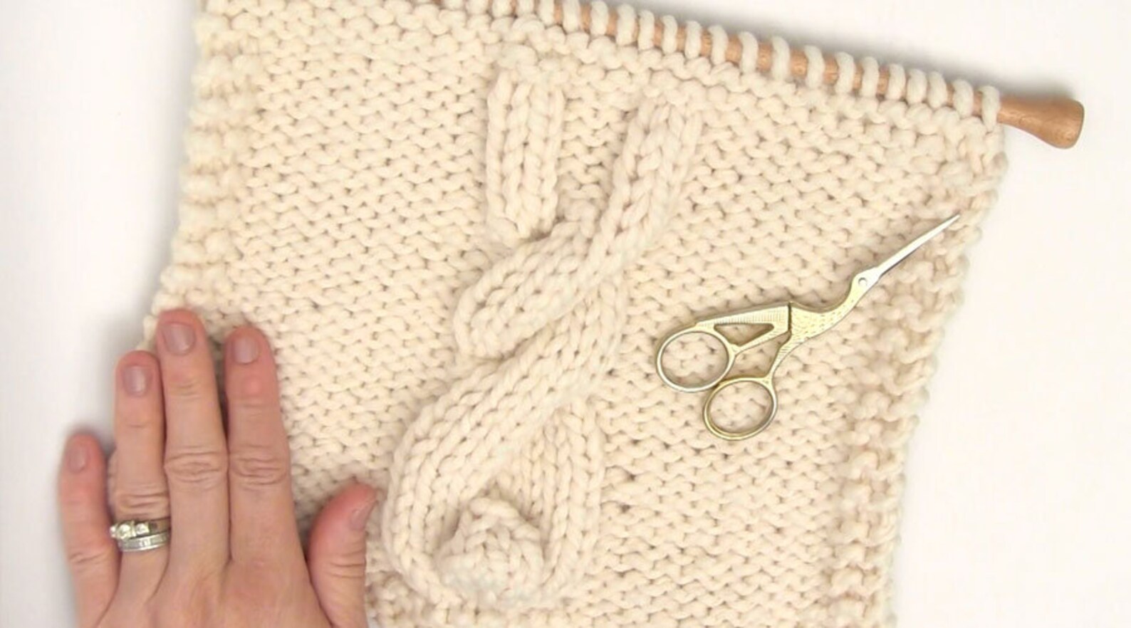 Bunny Cable Knitting Pattern PDF Download | Etsy