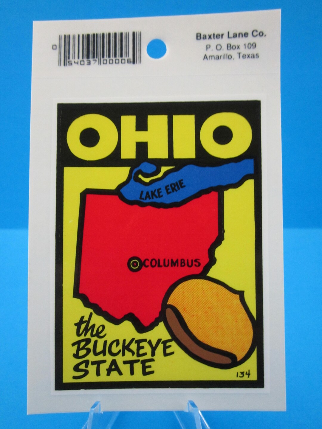Vintage... ohio State Sticker / Decal new Old Stock - Etsy
