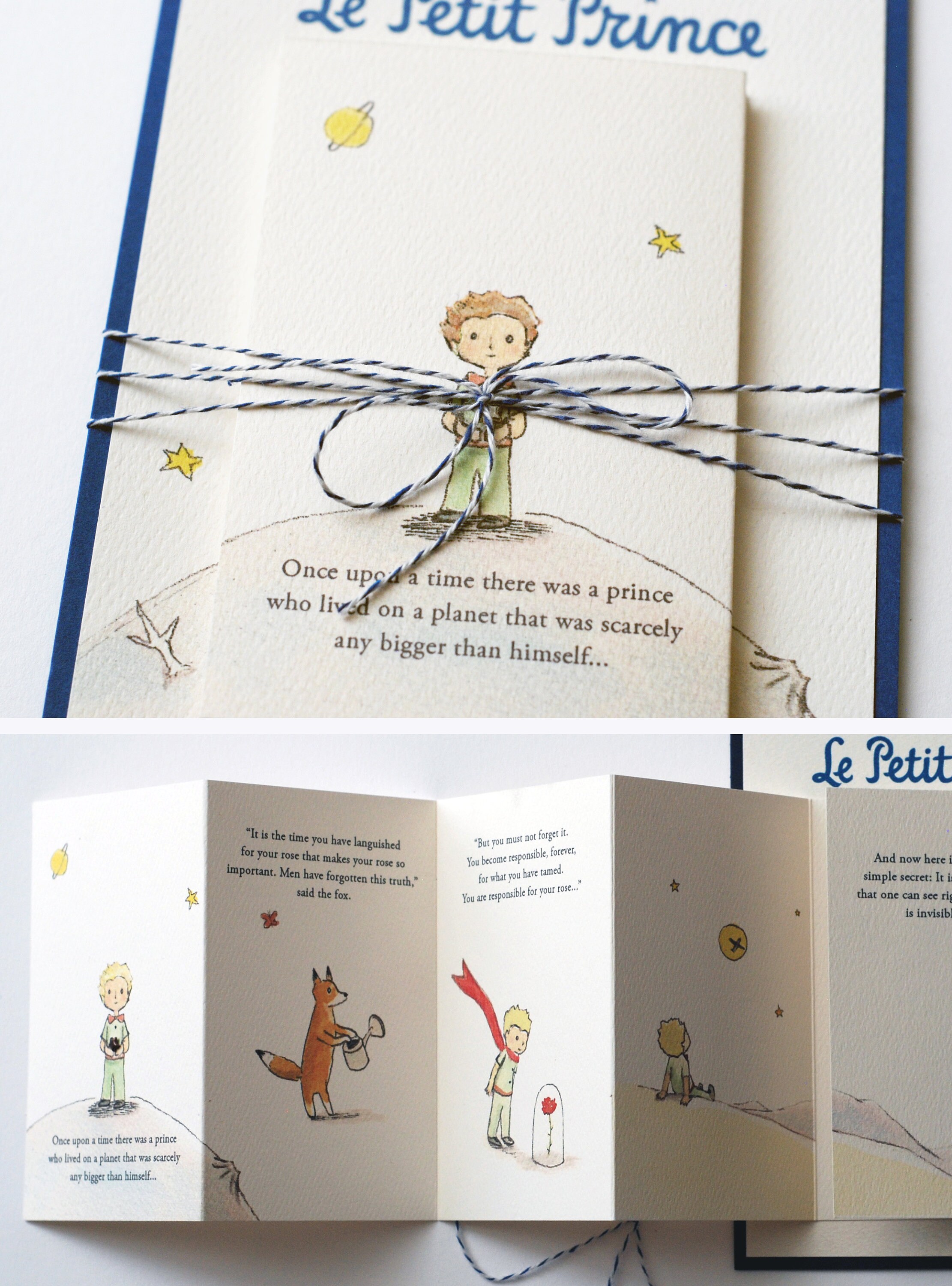 The Little Prince Party Invitation set of 10 - Etsy Canada