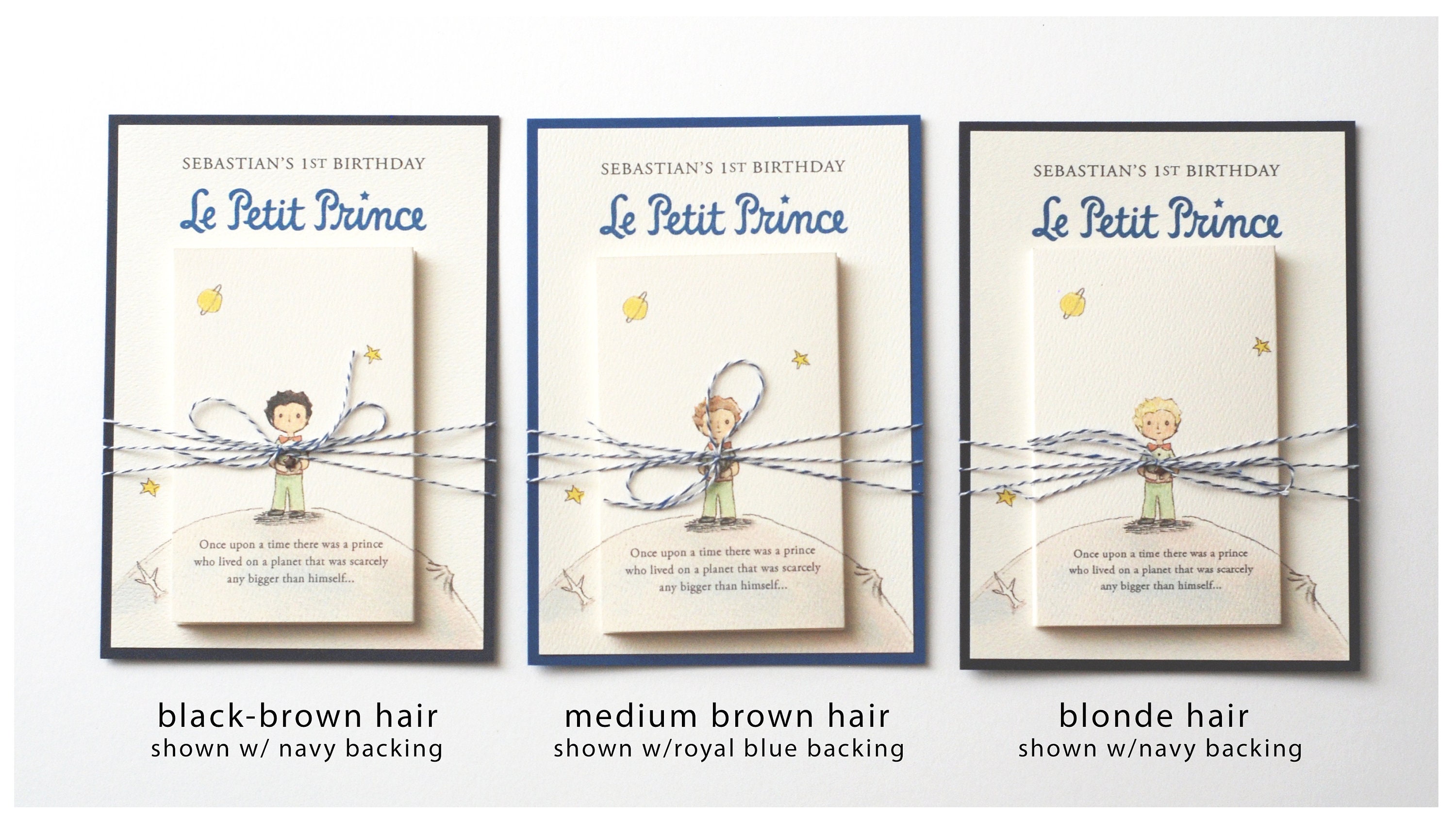 The Little Prince Party Invitation set of 10 - Etsy Canada