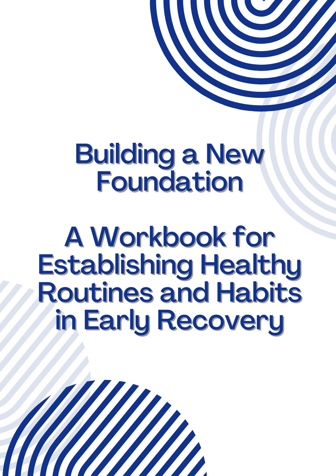 Addiction Recovery Counseling Workbook for Healthy Routines in Recovery ...