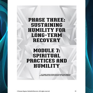 Humility in Action Workbook - A Comprehensive Recovery Guide With 9 ...