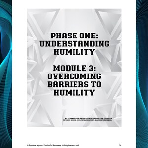 Humility in Action Workbook - A Comprehensive Recovery Guide With 9 ...