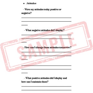 12-step Recovery 10th Step Daily Inventory Worksheet PDF | AA NA ...