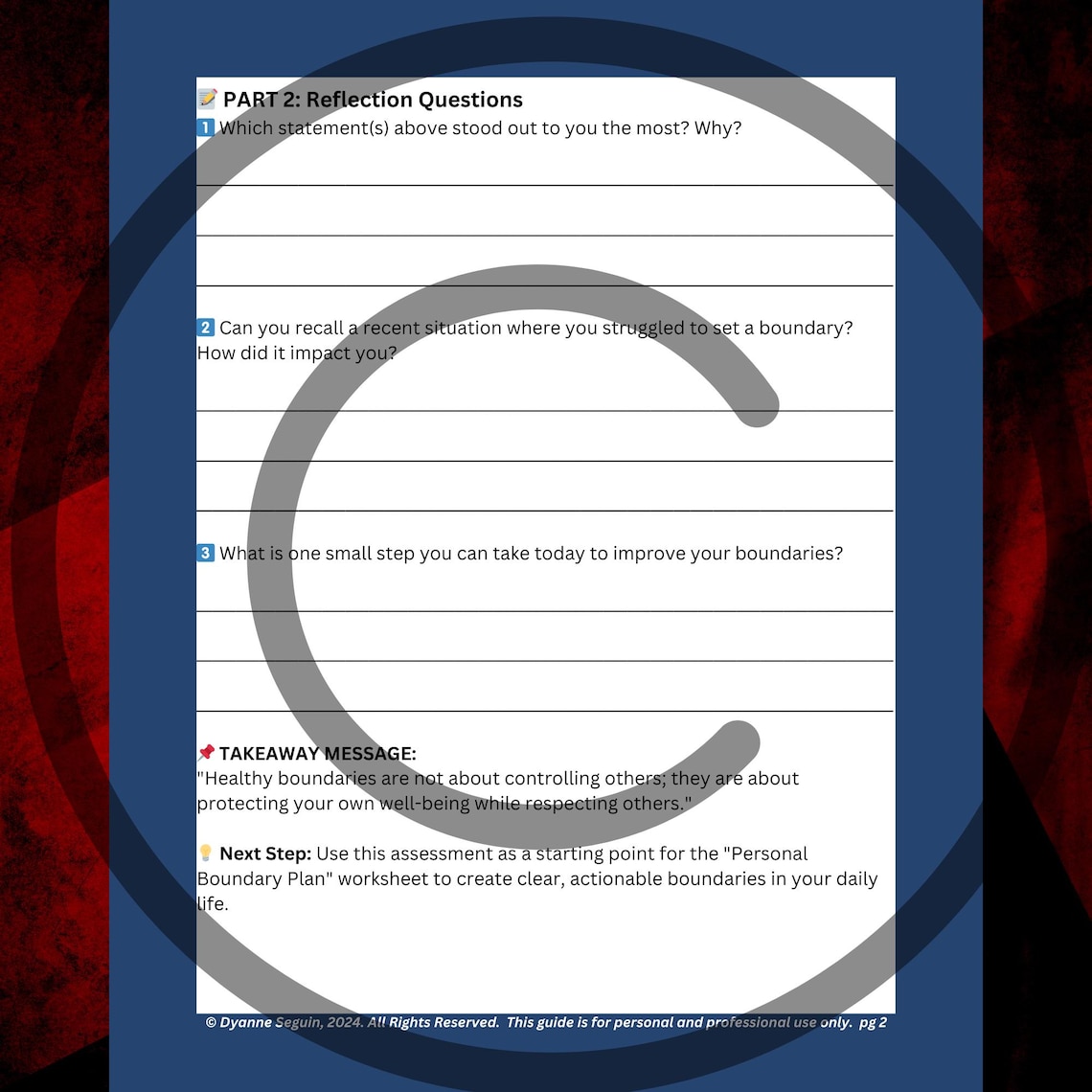 Codependency & Boundaries Group Therapy Activity | 90-min Facilitator ...