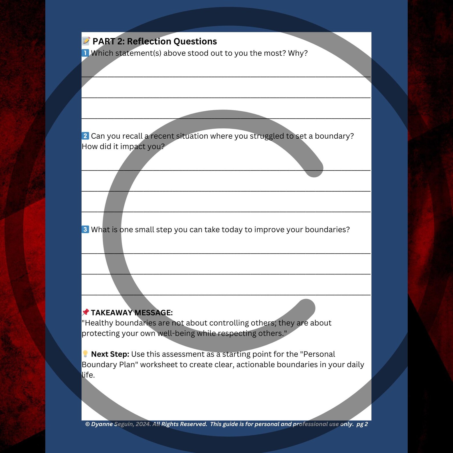 Codependency & Boundaries Group Therapy Activity | 90-min Facilitator Guide | Counseling ...