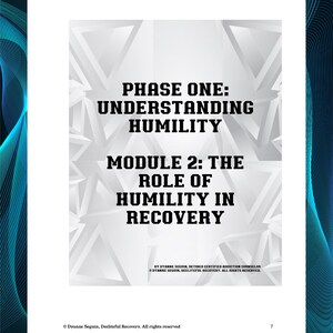Humility in Action Workbook - A Comprehensive Recovery Guide With 9 ...
