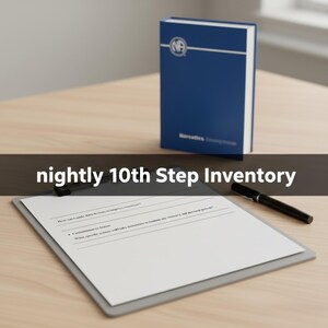 12-step Recovery 10th Step Daily Inventory Worksheet PDF | AA NA ...