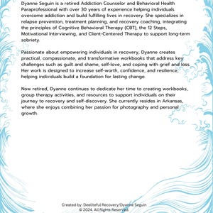 Denial and Acceptance Group Therapy Activity, Addiction Recovery Cbt ...