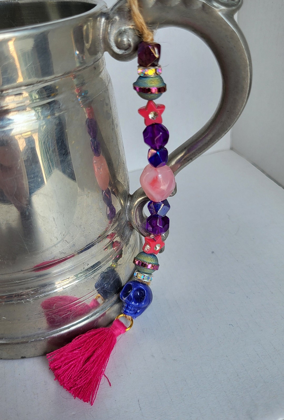 Purple and Pink Mug Charm - Etsy