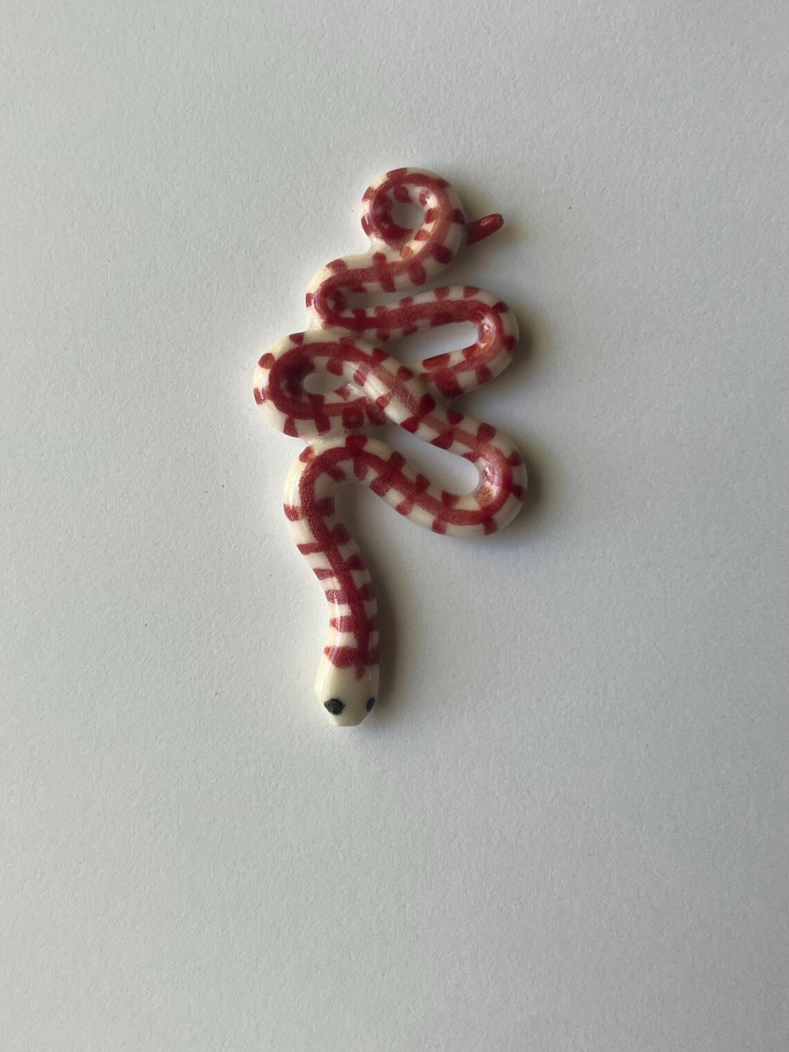 Porcelain Good Luck Snake - Etsy
