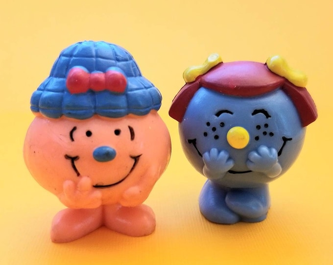 Vintage Mr. Men & Little Miss ARBY'S Little Miss Lucky and Giggles PVC ...