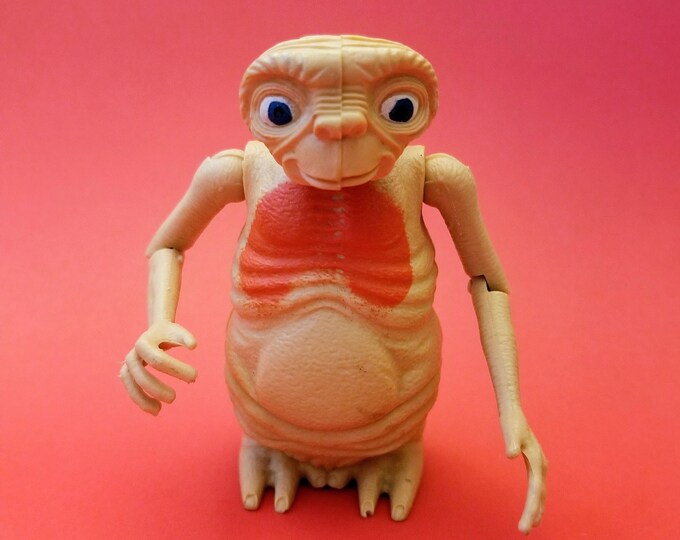 Vintage 1982 LJN ET the Extra Terrestrial Extending Neck Hard Plastic ...