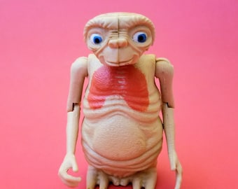 Vintage 1982 LJN ET the Extra Terrestrial Extending Neck Hard Plastic ...