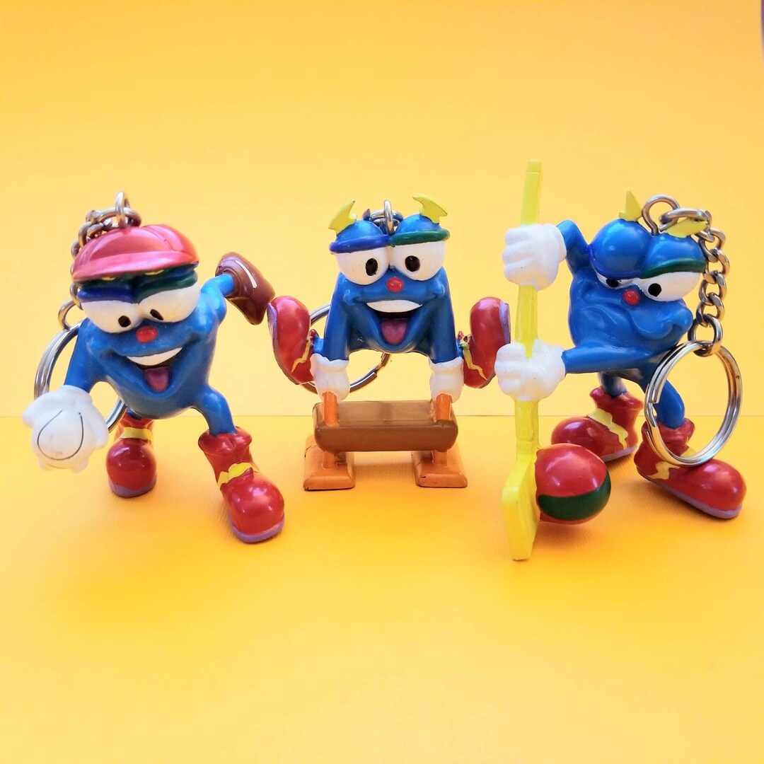 Vintage 1996 Atlanta Official Olympics Mascot IZZY Pvc Figure - Etsy