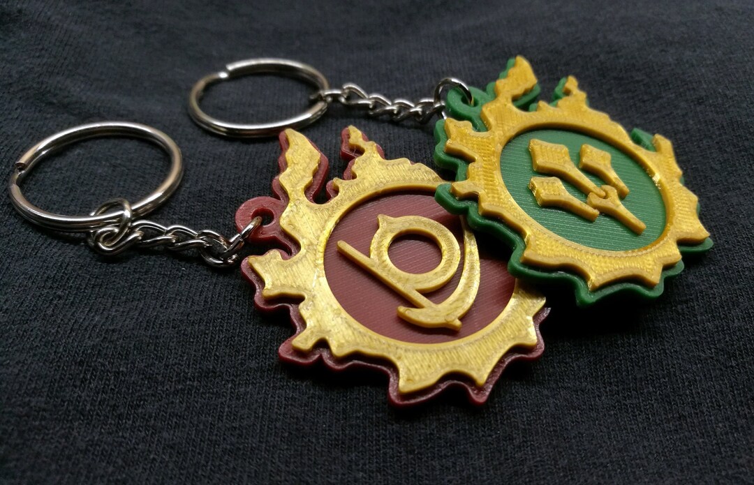 Final Fantasy XIV 14 Reaper Sage MSQ Icon 3D Printed Keychain - Etsy