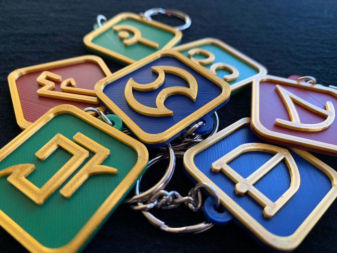 Final Fantasy XIV 14 Job Badge Icon 3D Printed Keychain - Etsy