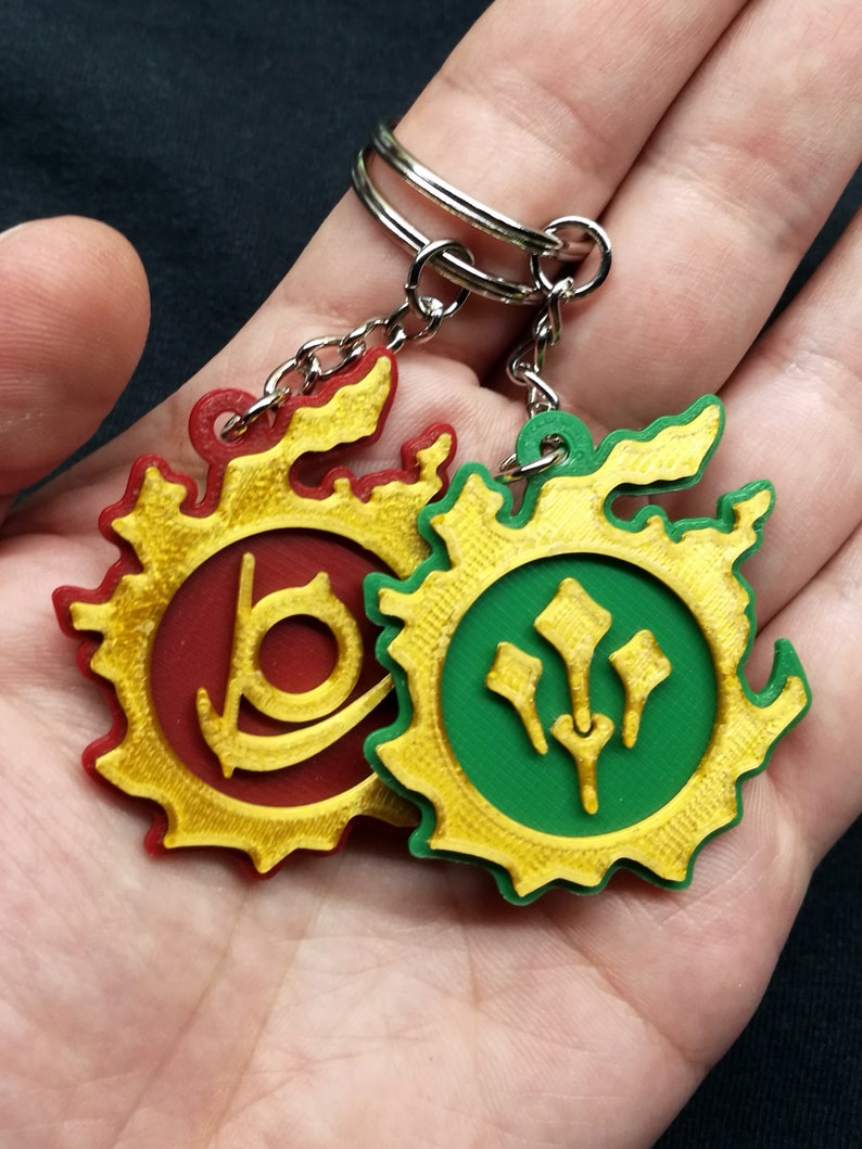 Final Fantasy XIV 14 Reaper Sage MSQ Icon 3D Printed Keychain - Etsy